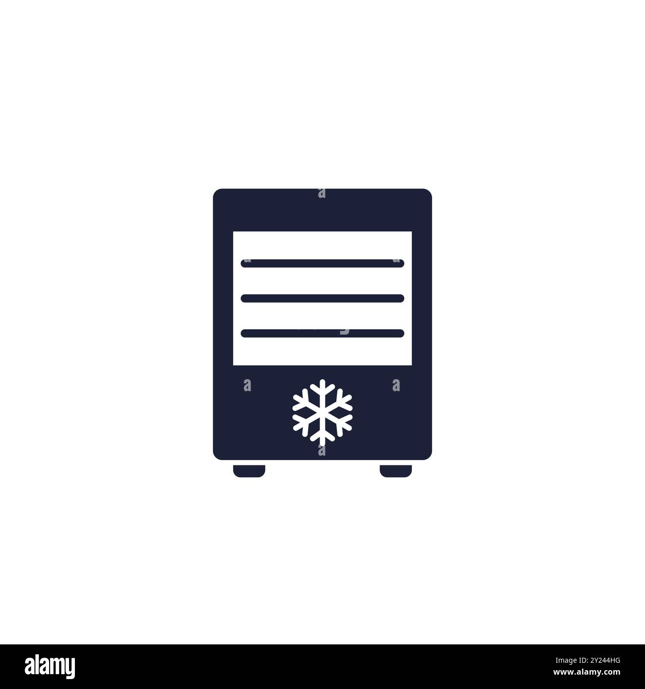 Supermarket chiller shop food Stock Vector Images - Alamy