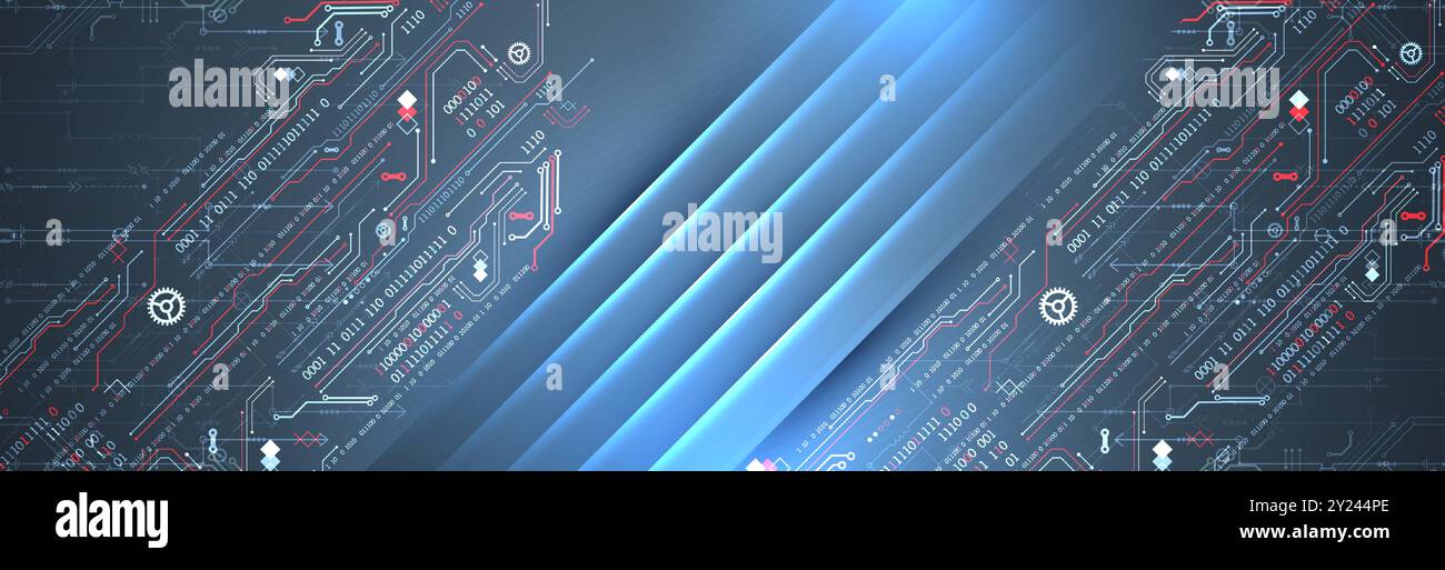 Abstract technology concept. Computer code background. Hand drawn ...