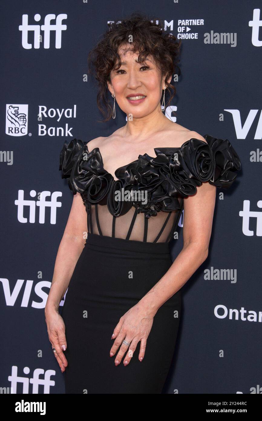 Sadra Oh attends the TIFF Tribute Awards 2024 held at the Fairmont ...