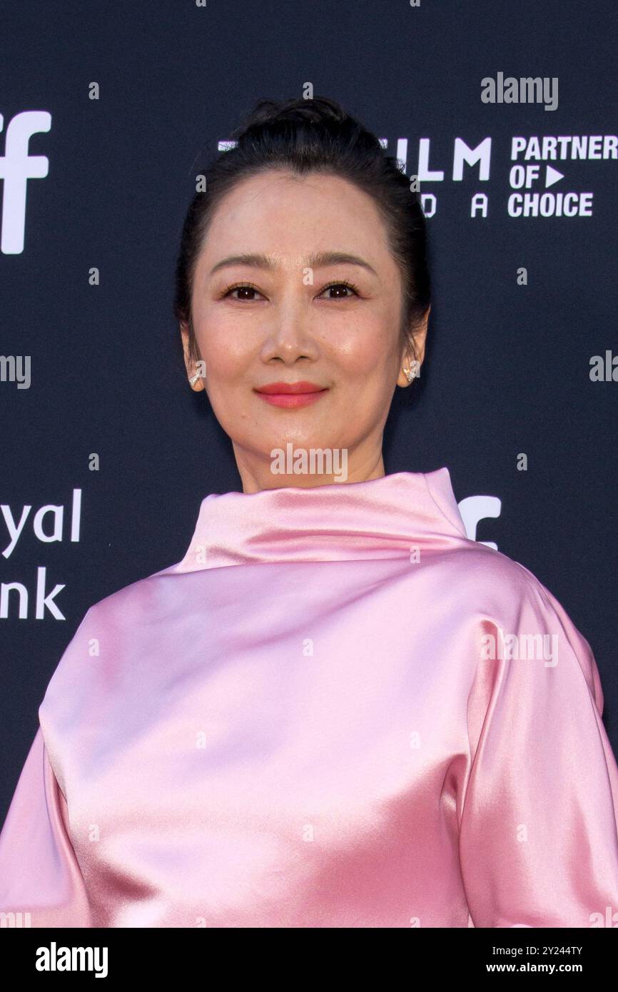 Tao Zhao attends the TIFF Tribute Awards 2024 held at the Fairmont ...