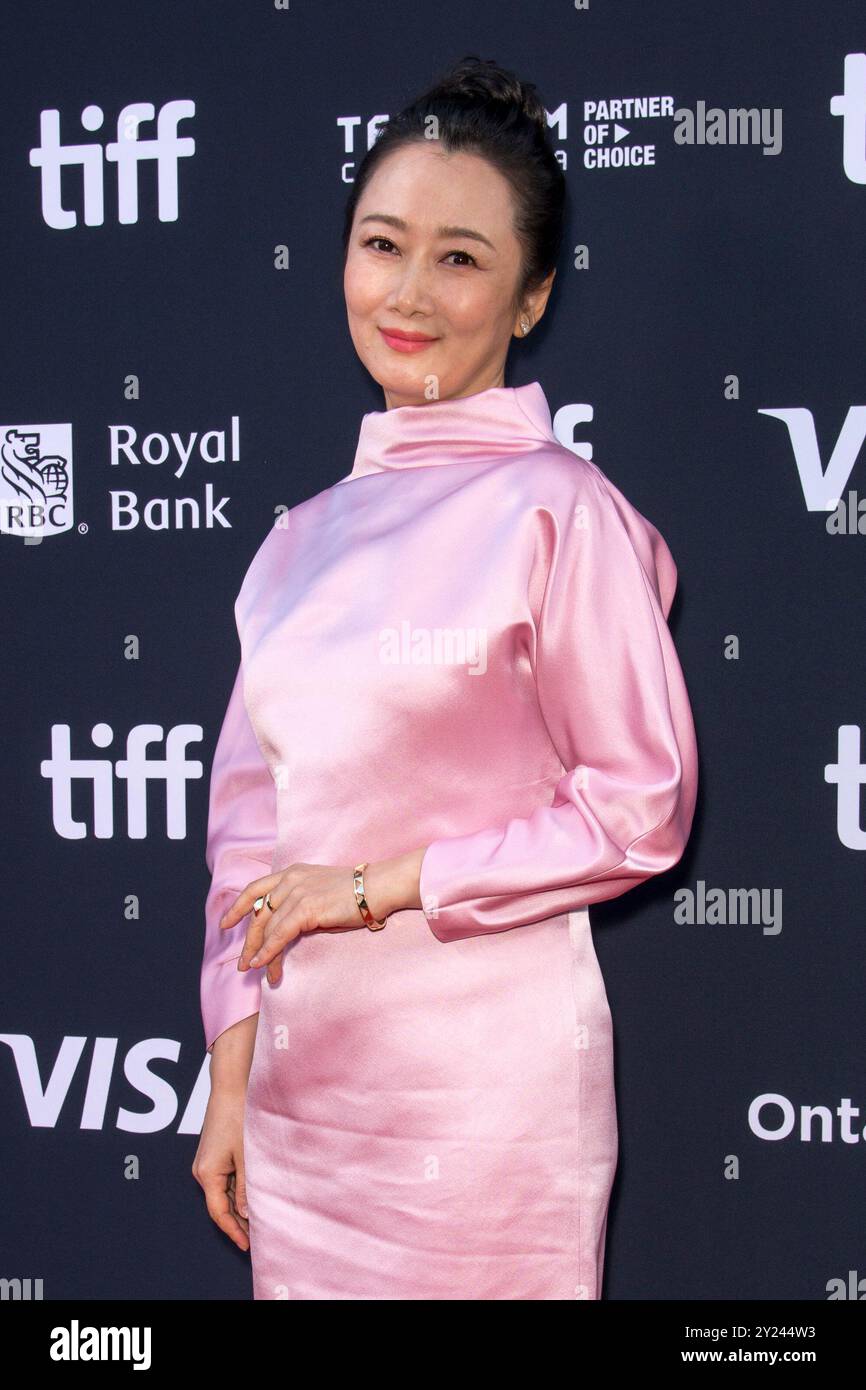 Toronto, Canada. 08th Sep, 2024. Tao Zhao attends the TIFF Tribute ...