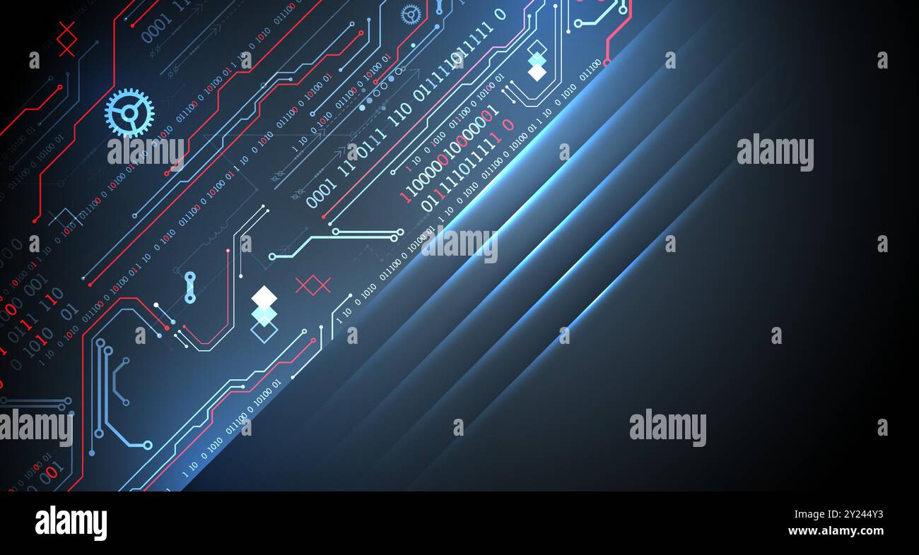 Abstract technology concept. Computer code background. Hand drawn vector illustration Stock ...