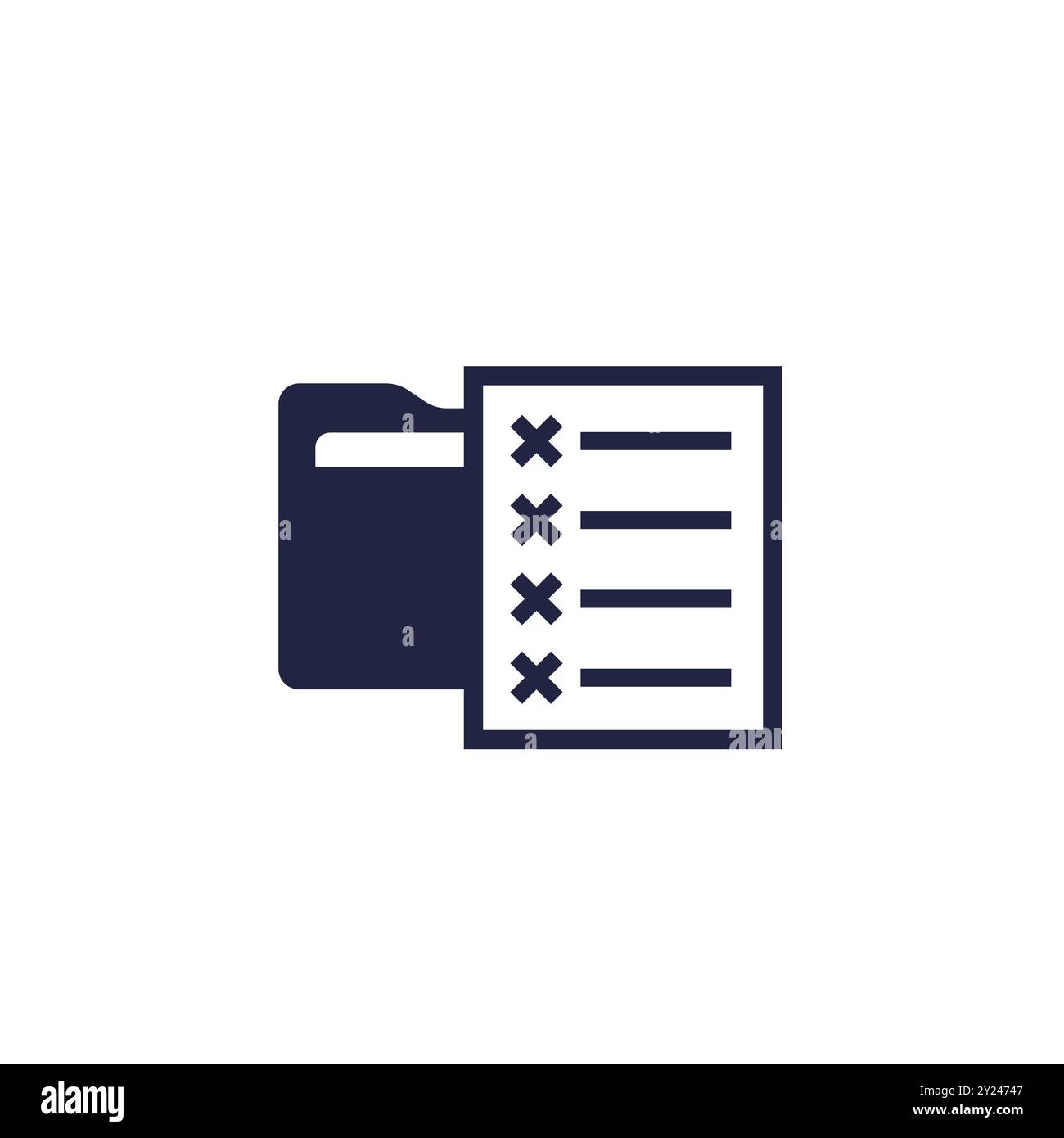 Computer files folder white Stock Vector Images - Alamy