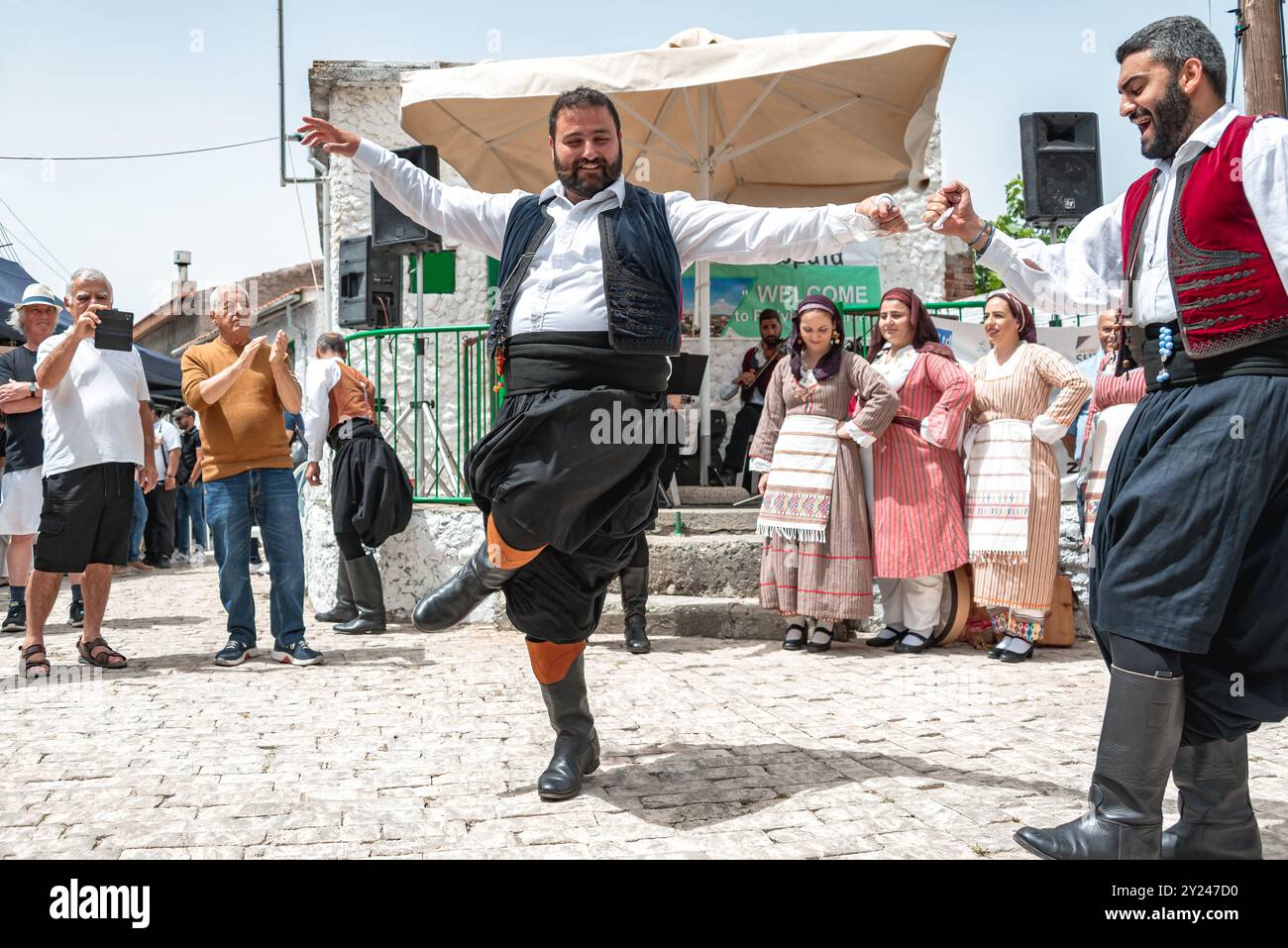 Dora (Dhora), Limassol District, Cyprus - May 28, 2023: Man in ...