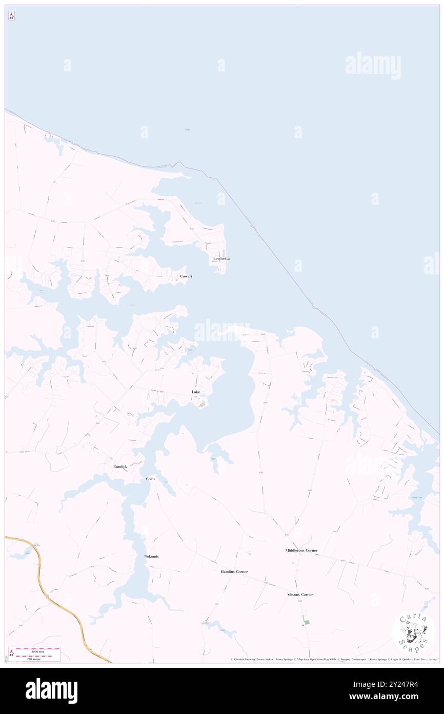 Walnut Point (historical), Northumberland County, US, United States ...