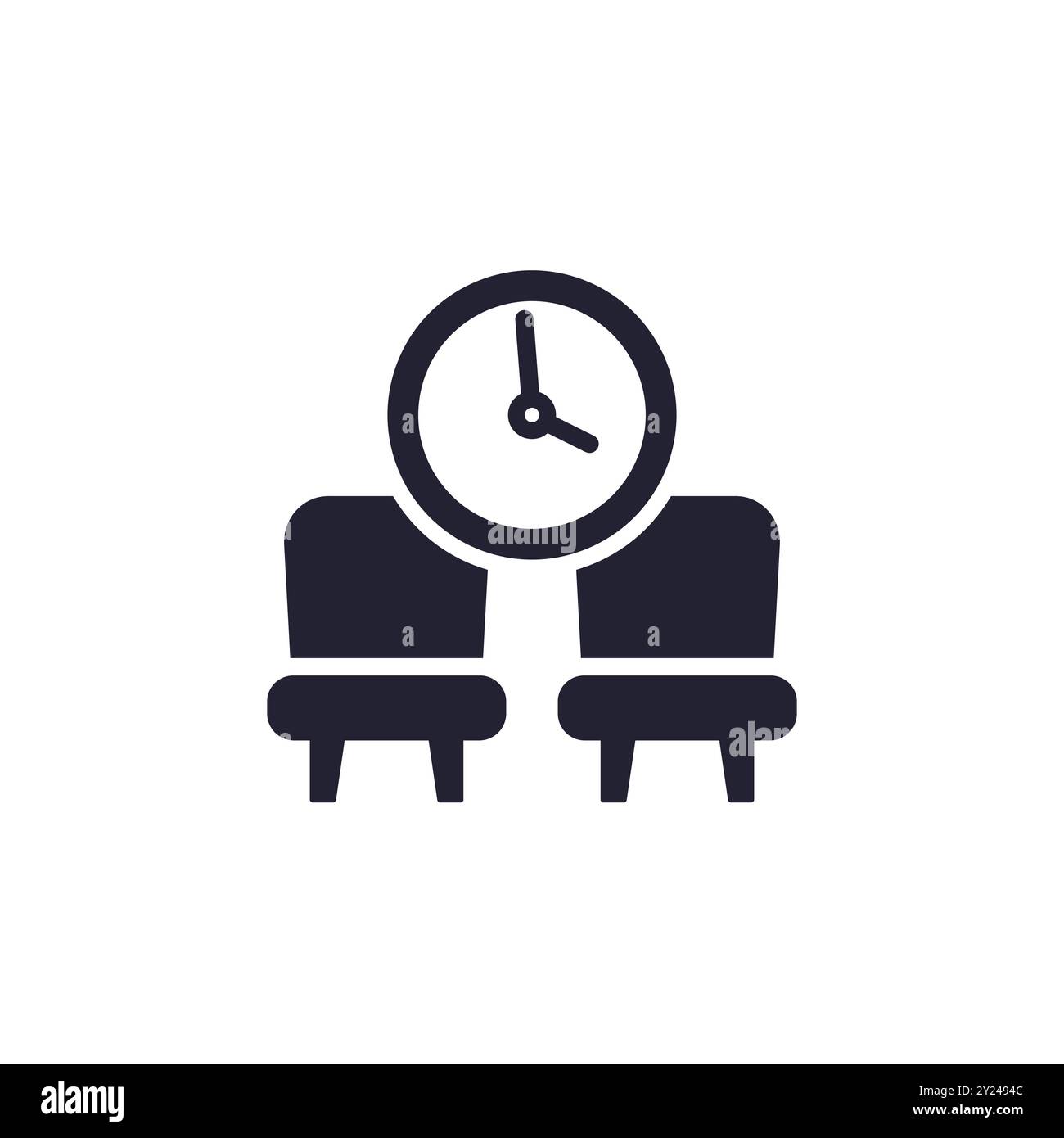 Waiting time hospital Stock Vector Images - Alamy