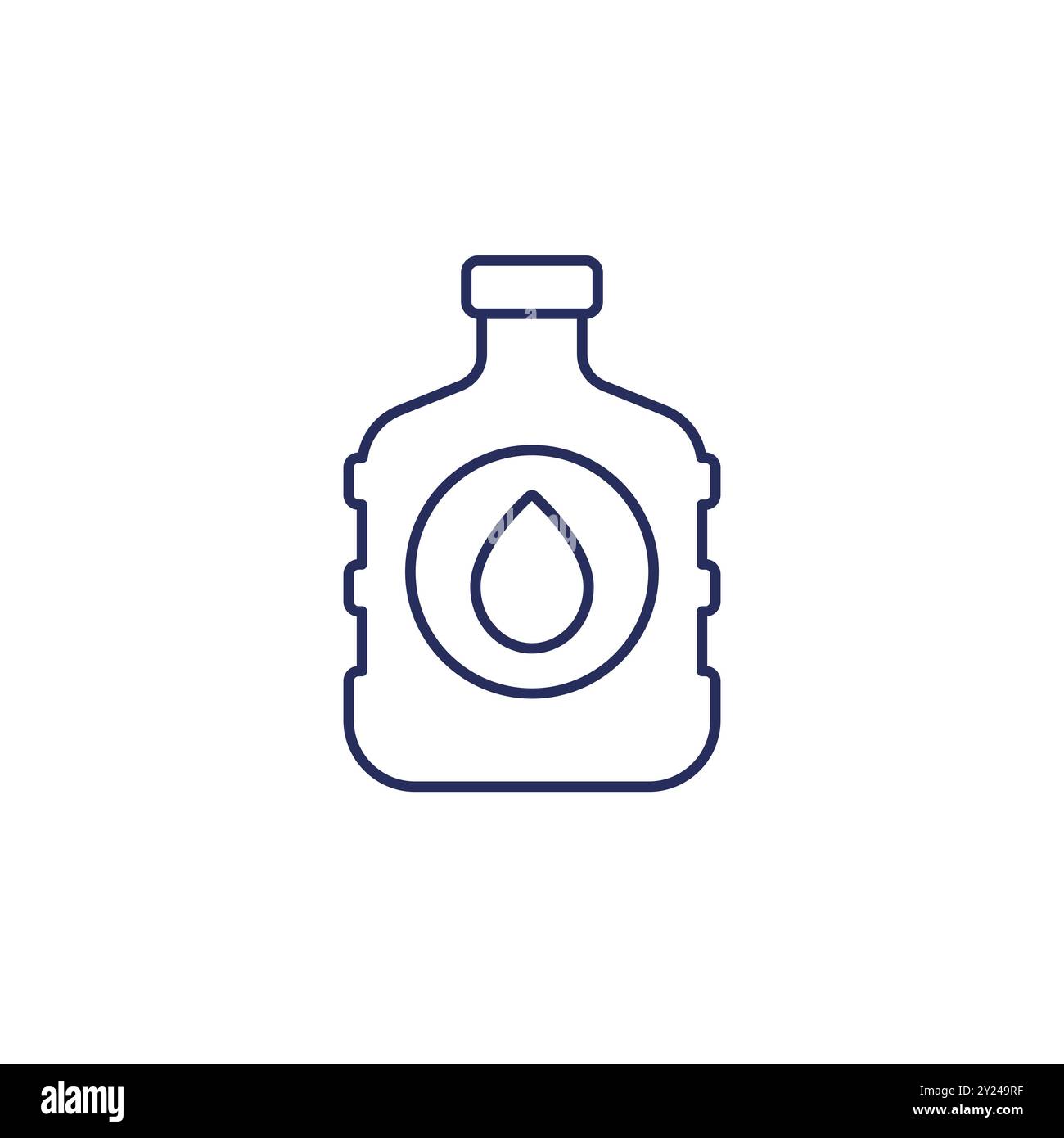 Gallon water icon outline Stock Vector Images - Alamy
