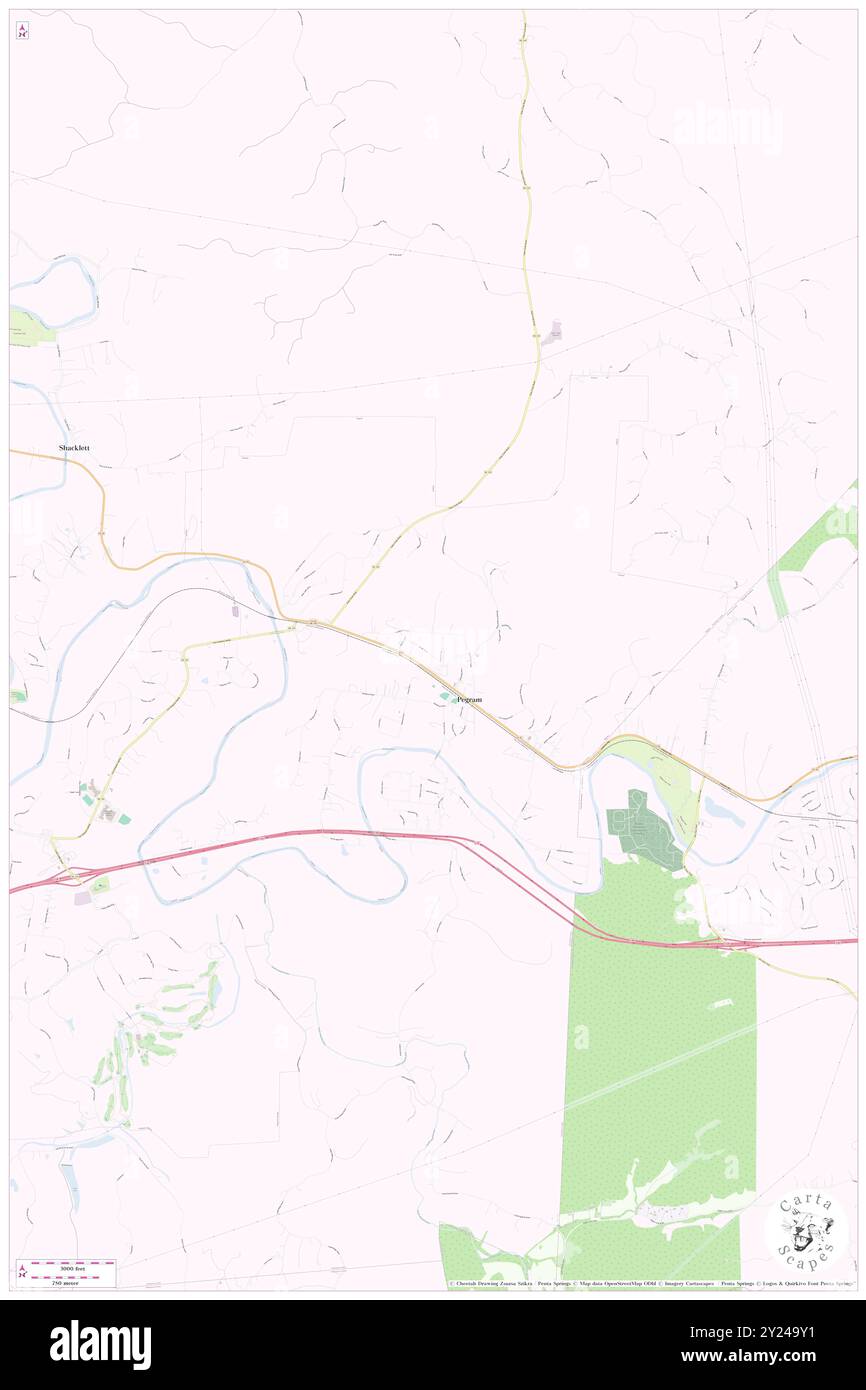 Pegram, Cheatham County, US, United States, Tennessee, N 36 6' 2'', S ...