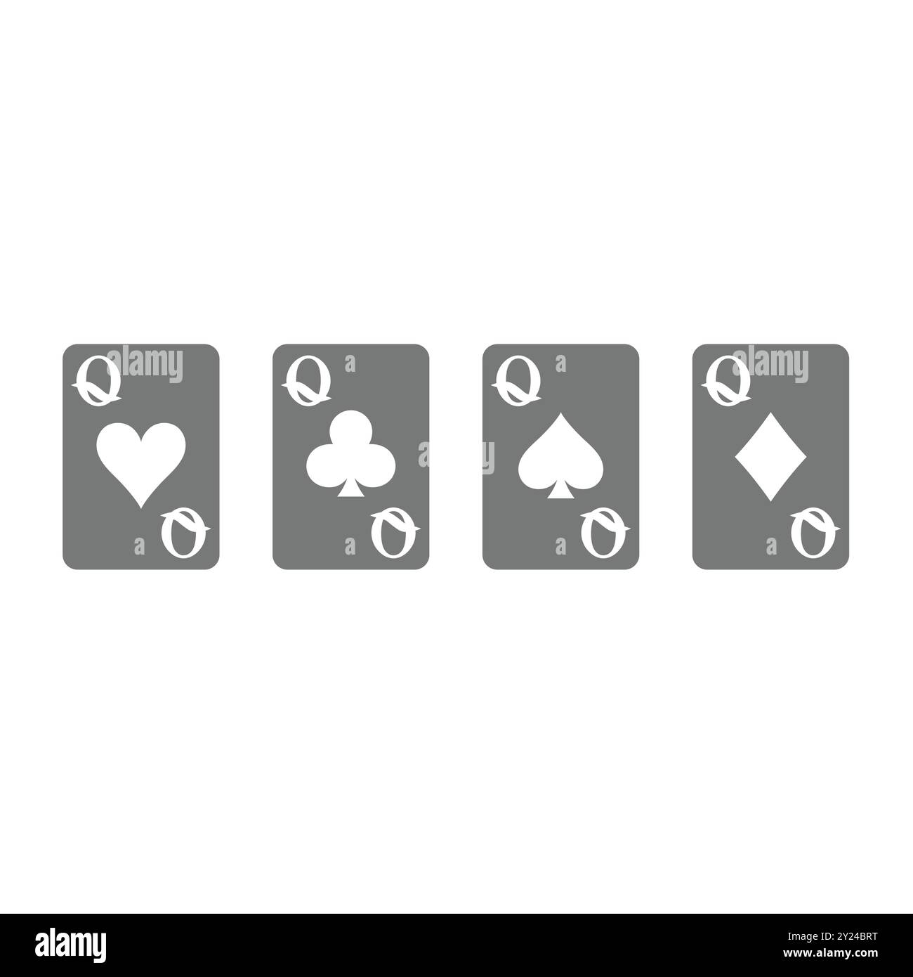 Queen of hearts playing card hi-res stock photography and images - Alamy