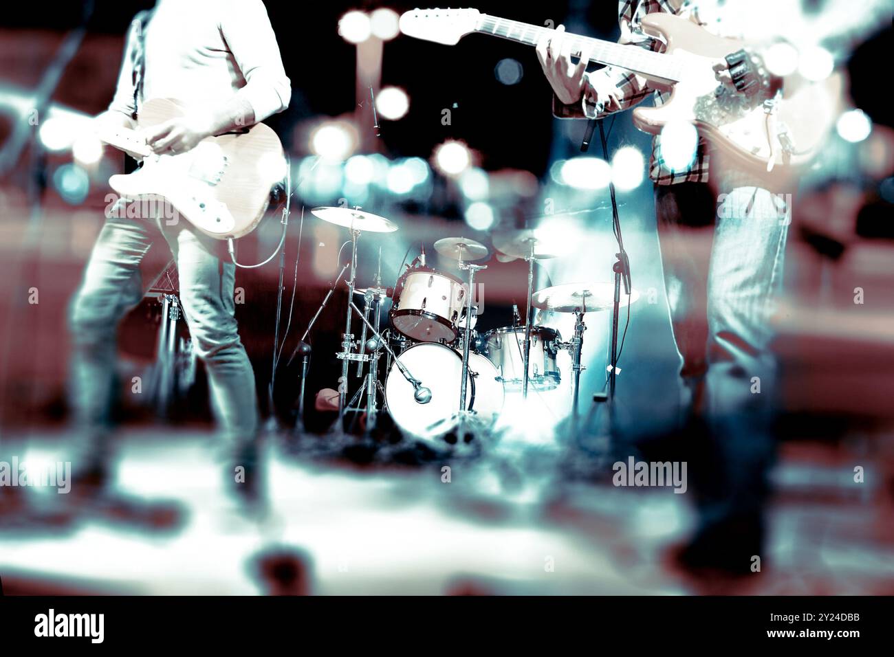 Live music background and music band on stage Stock Photo - Alamy
