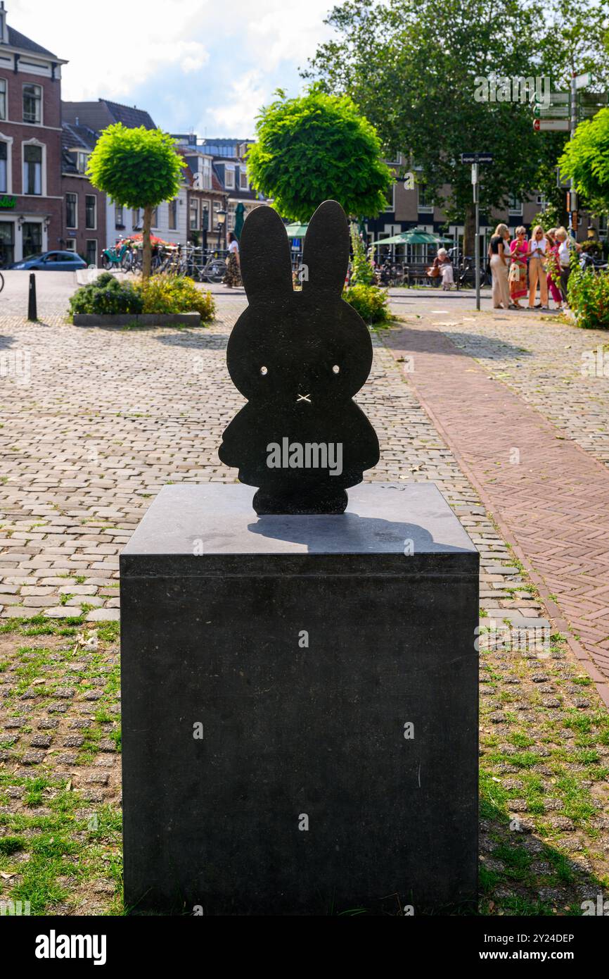 The Nijntje statue at the Nijntjepleintje, Utrecht, The Netherlands ...