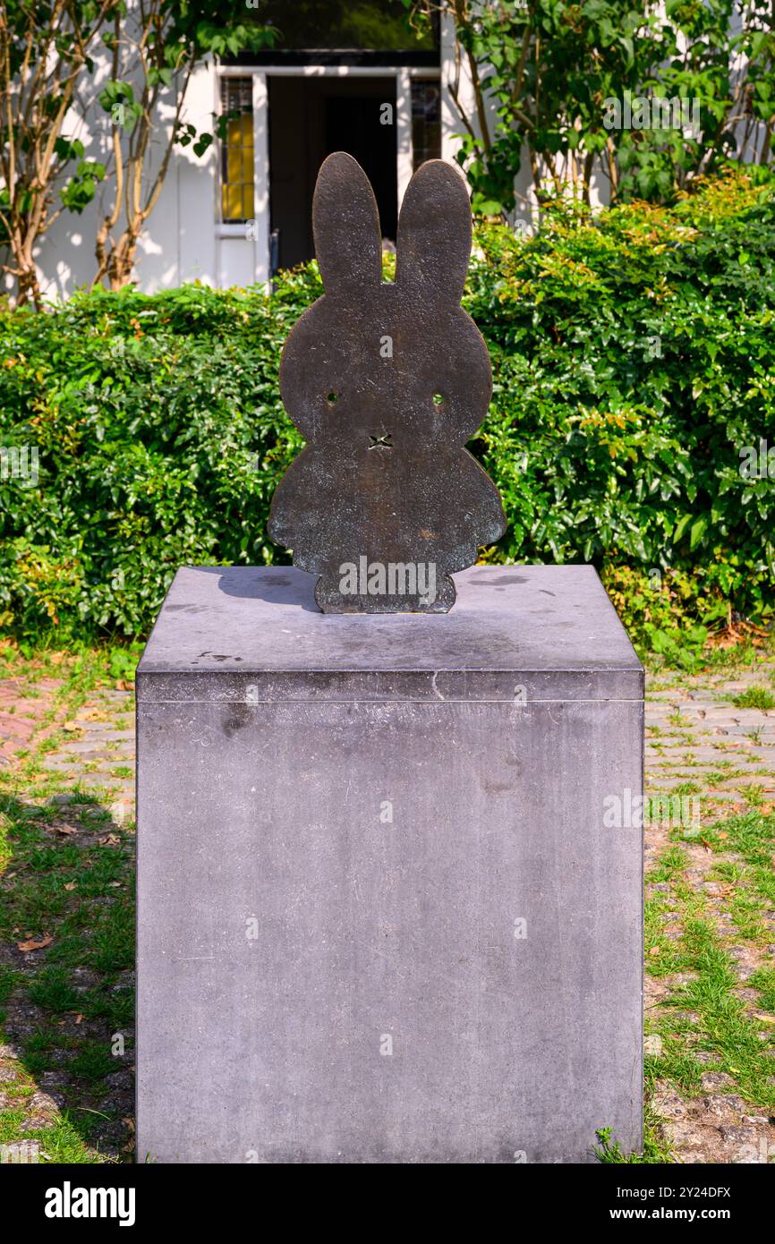 The Nijntje statue at the Nijntjepleintje, Utrecht, The Netherlands ...