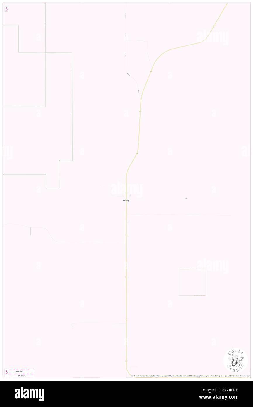 Loring, Phillips County, US, United States, Montana, N 48 47' 32'', S ...