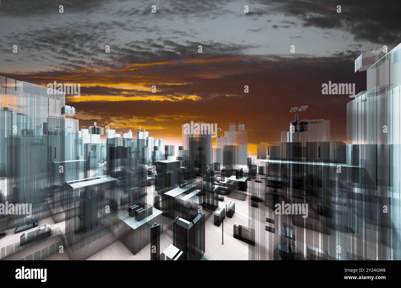 Town plan modern abstract hi-res stock photography and images - Alamy