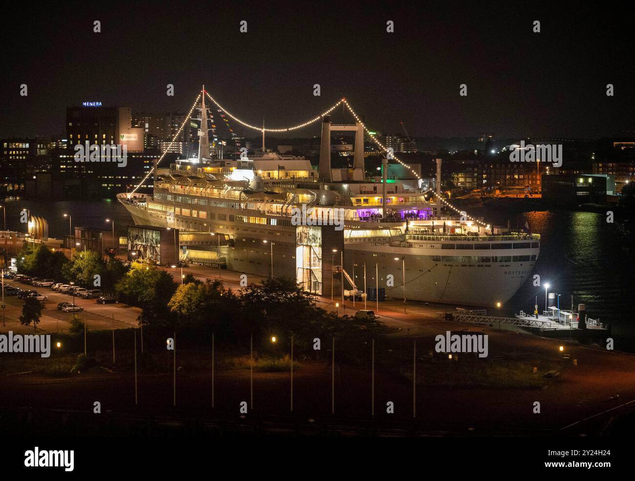 SS Rotterdam, the 1959 Holland America liner and cruise ship, now ...