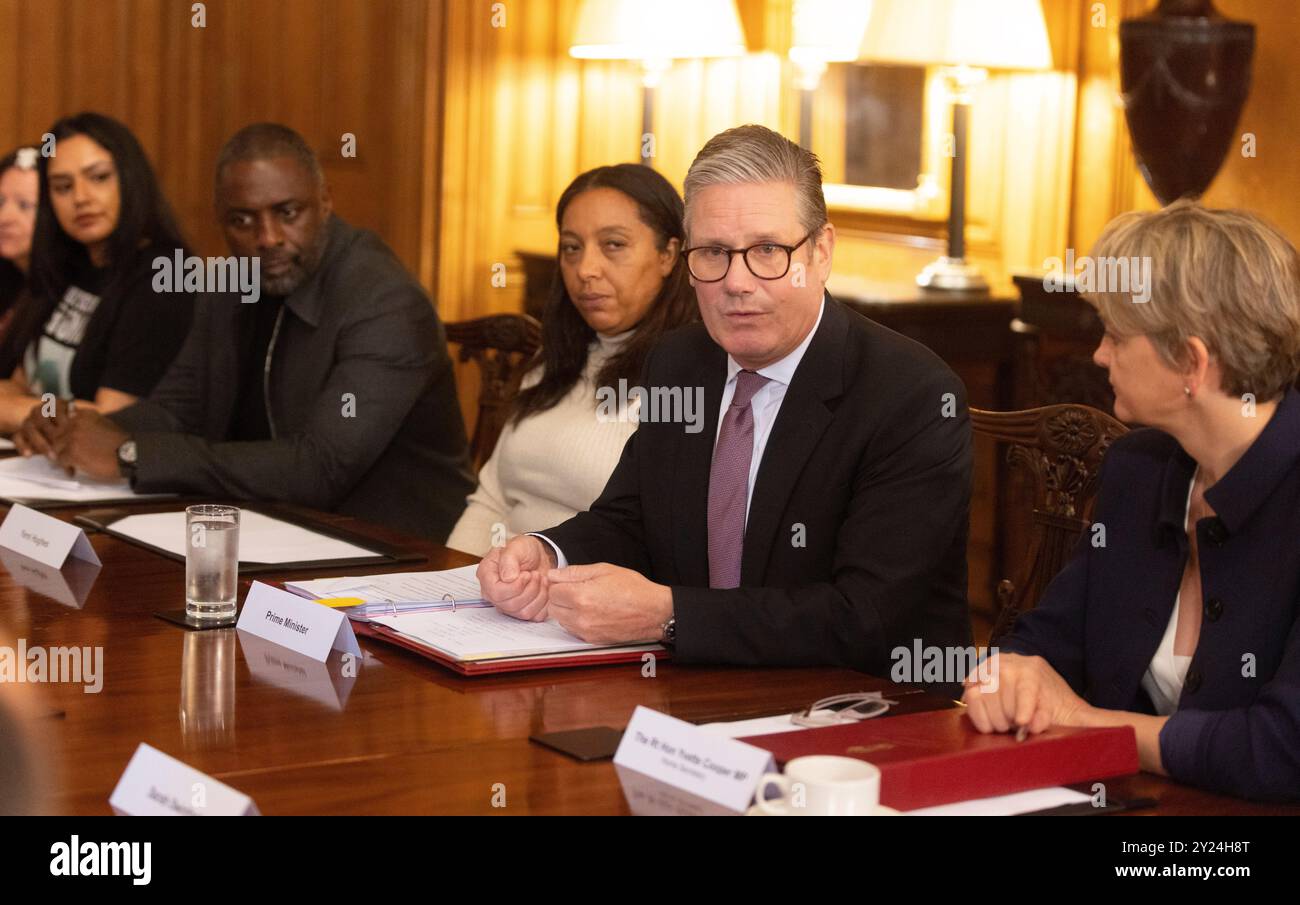 (left to right) Tanisha Dadar, the cousin of Ronan Kanda who was killed ...