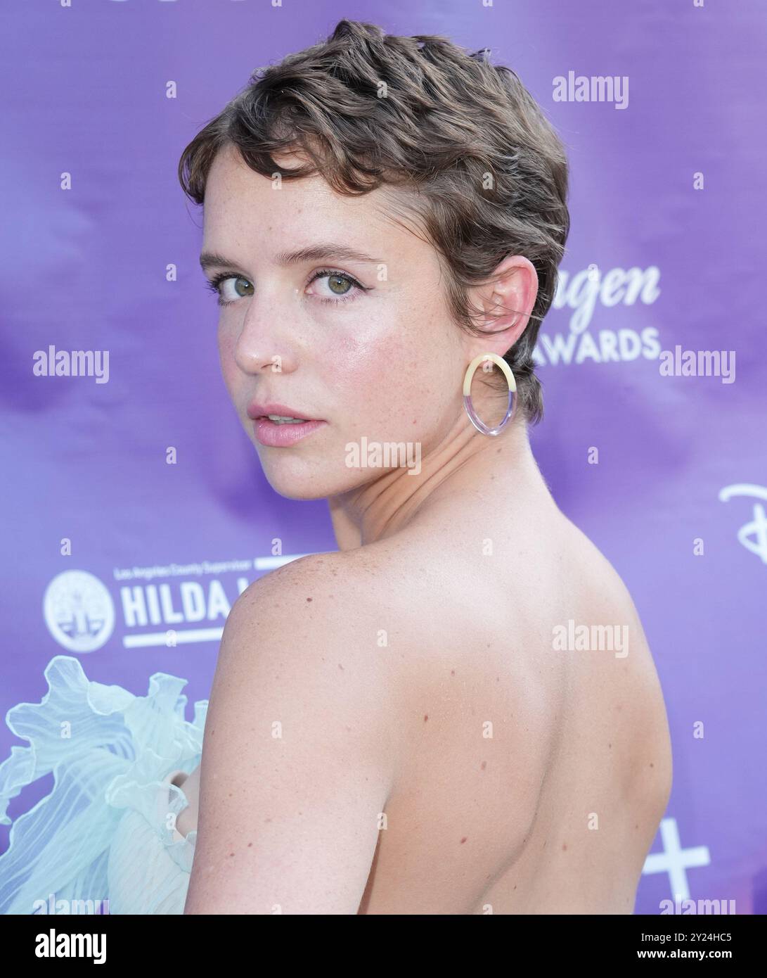 Naian Gonzalez Norvind arrives at the The 39th Annual Imagen Awards ...