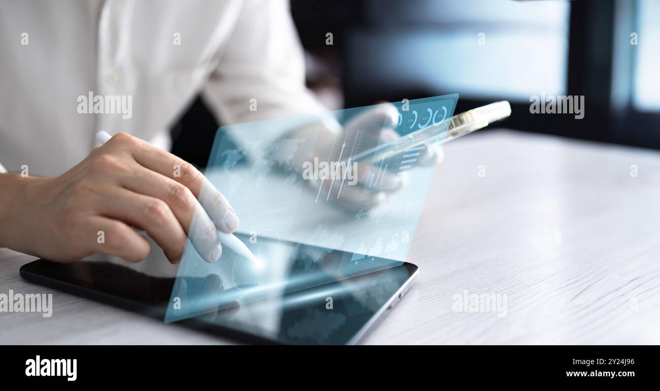 Digital data analysis performance metrics hi-res stock photography and ...