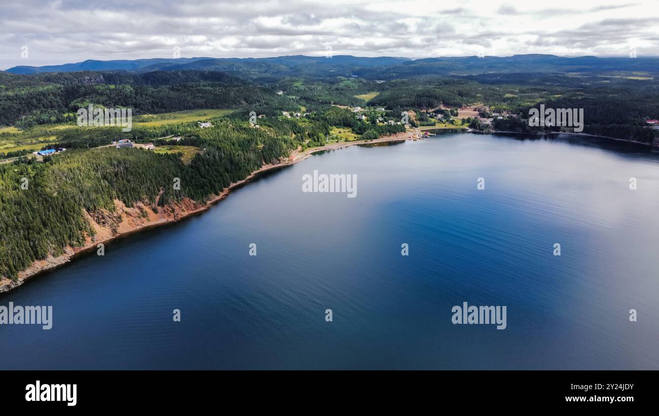 Newfoundland, canada aerial hi-res stock photography and images - Alamy