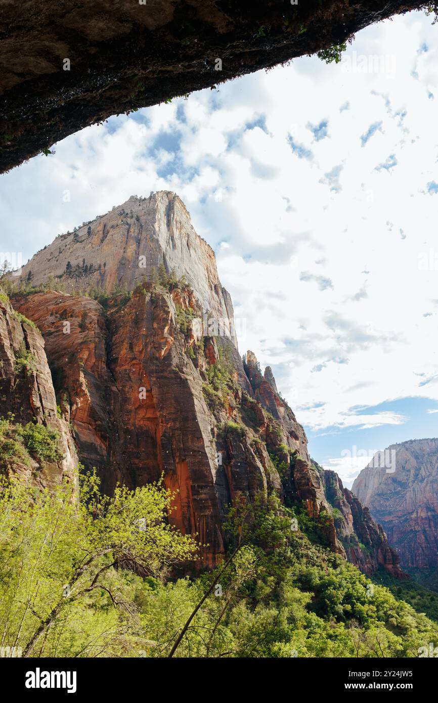 Weeping Rock Zion National Park Dripping Water Stock Photo - Alamy