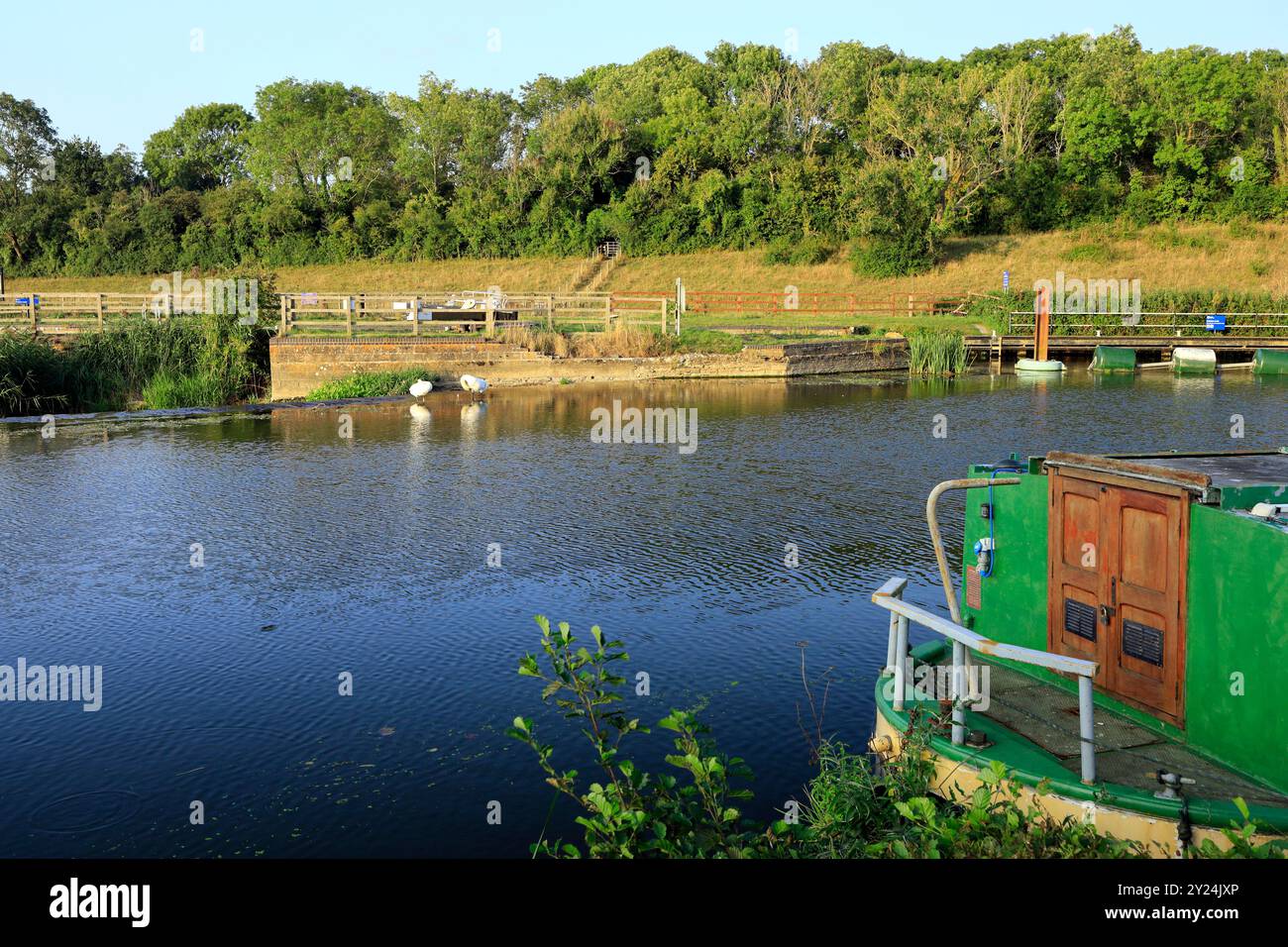 River Avon, Saltford Weir, Saltford near Bath, Somerset Stock Photo - Alamy