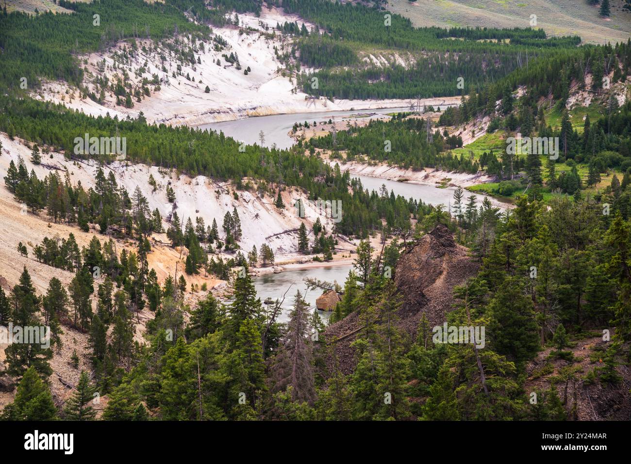 Tranquil river winds through hi-res stock photography and images - Alamy