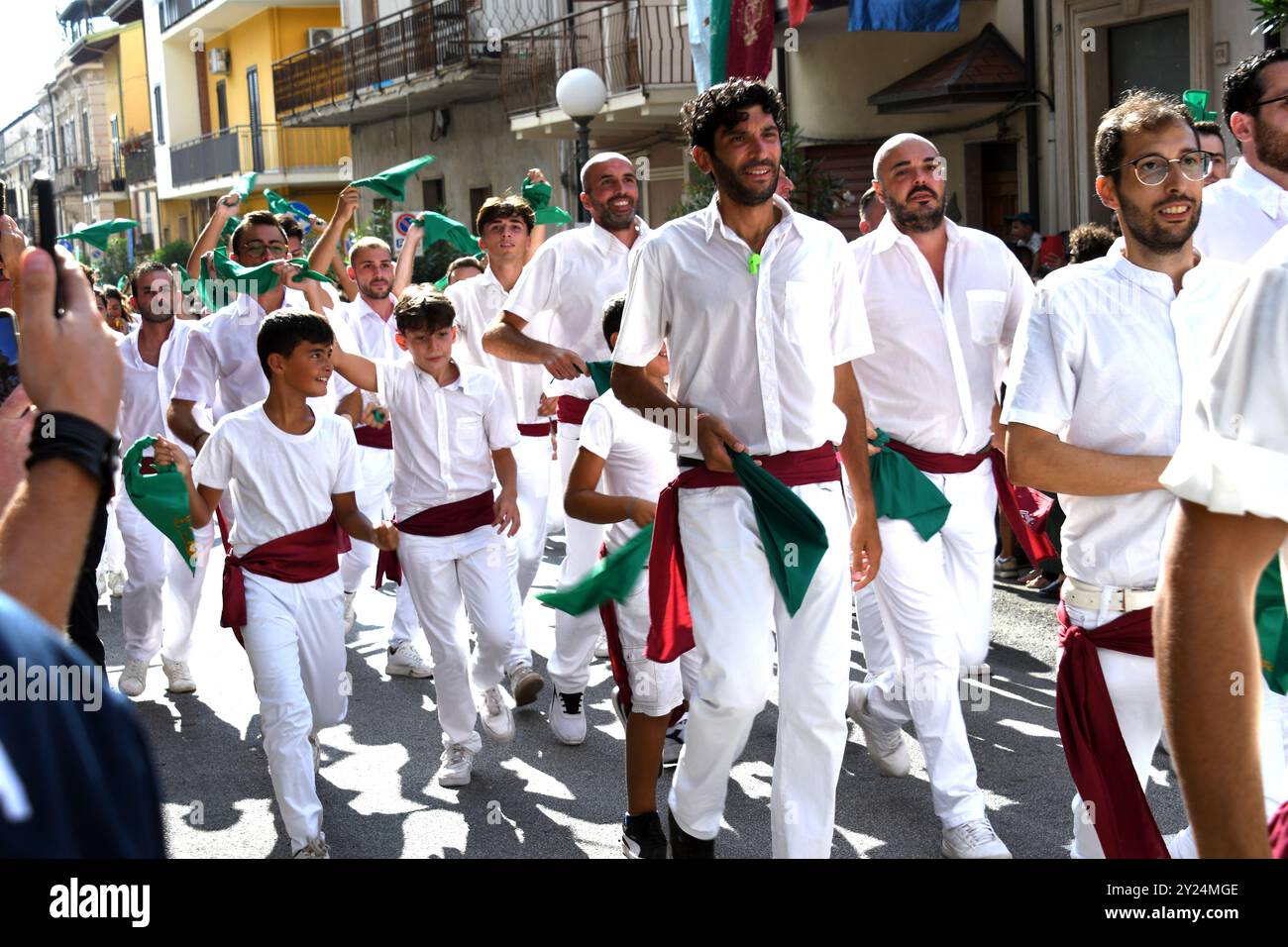 Palmi Reggio Calabria 25 aug 2024 - Varia di Palmi, peasantry ...