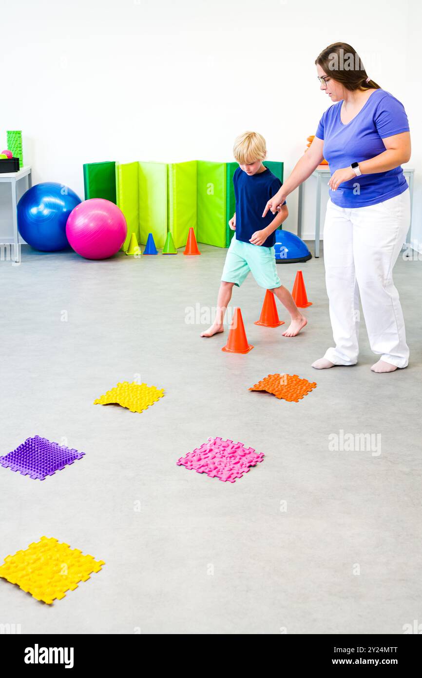 Child physical therapy and orthopaedic play mats. Textured Sensory Mats ...