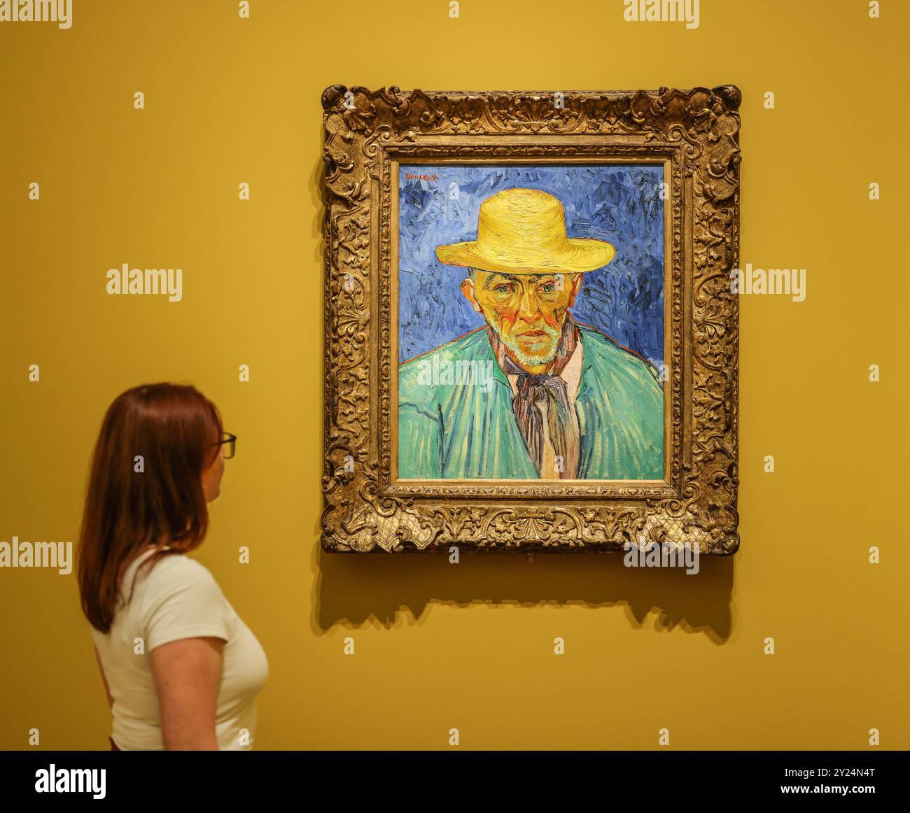 national Gallery, London, UK. 09th Sep, 2024. Portrait of a Peasant ...