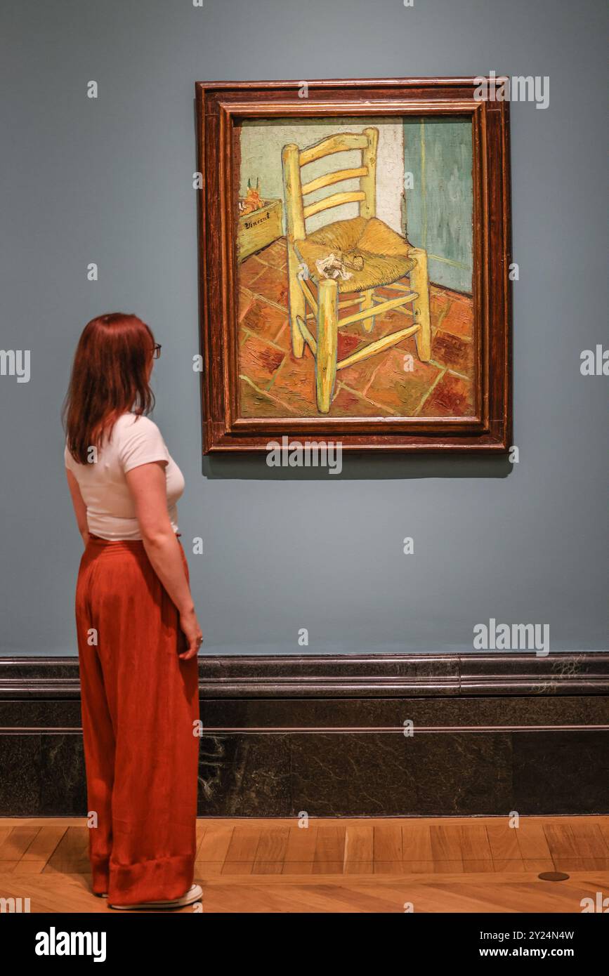 Dutch vincent van gogh van goghs chair hi-res stock photography and ...