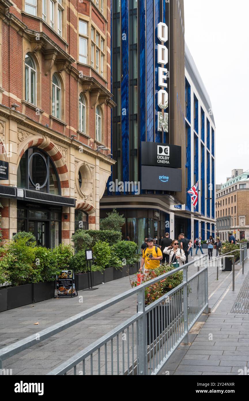 ODEON Luxe West End cinema on Leicester Square London England UK Stock ...
