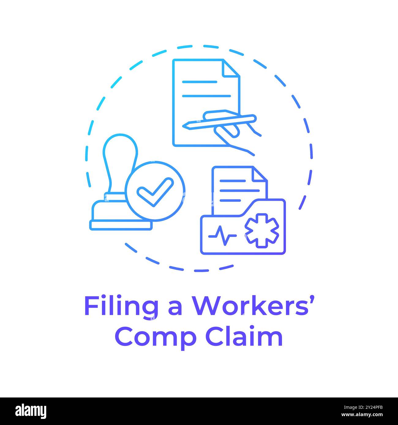 Blue for healthcare workers Stock Vector Images - Alamy