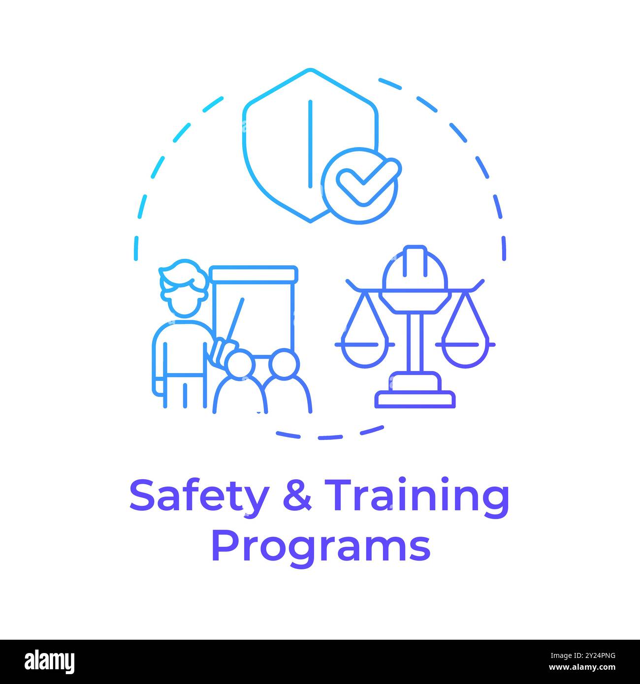 Safety programs Stock Vector Images - Alamy