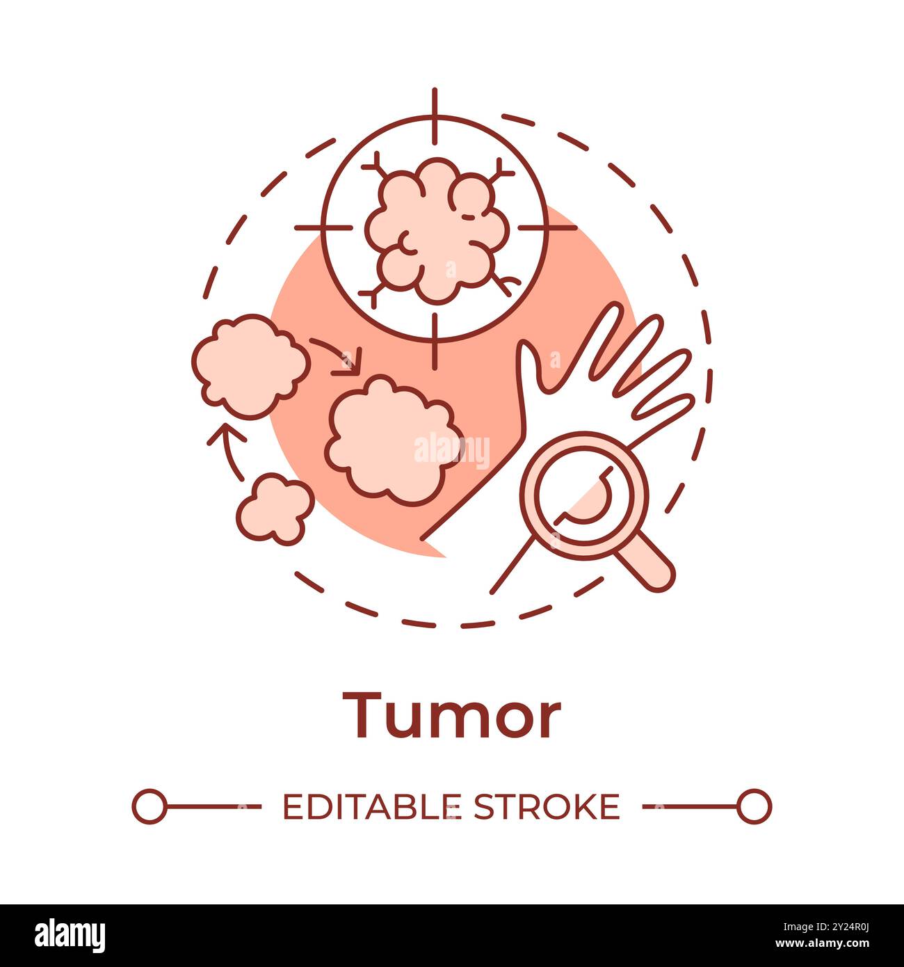 Tumor soft red concept icon Stock Vector Image & Art - Alamy Tumor soft red concept icon Stock Vector Image & Art - Alamy