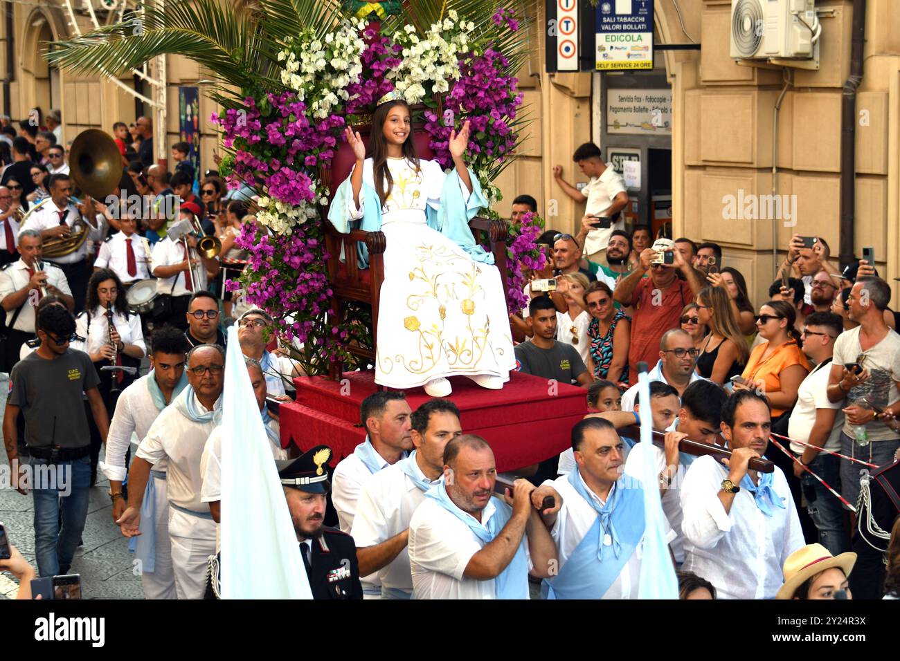 Palmi Reggio Calabria 25 aug 2024 - Varia di Palmi, Sara Surace ...