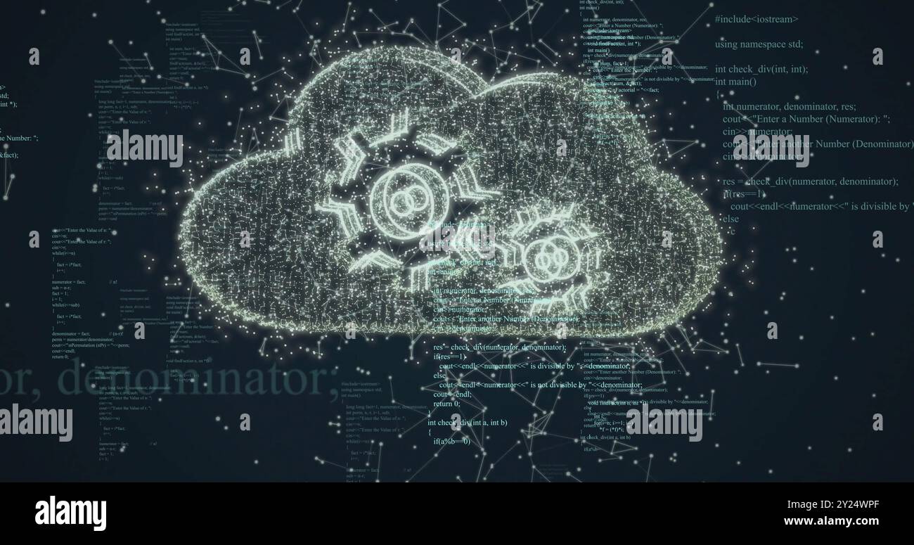 Digital transformation cogs hi-res stock photography and images - Alamy