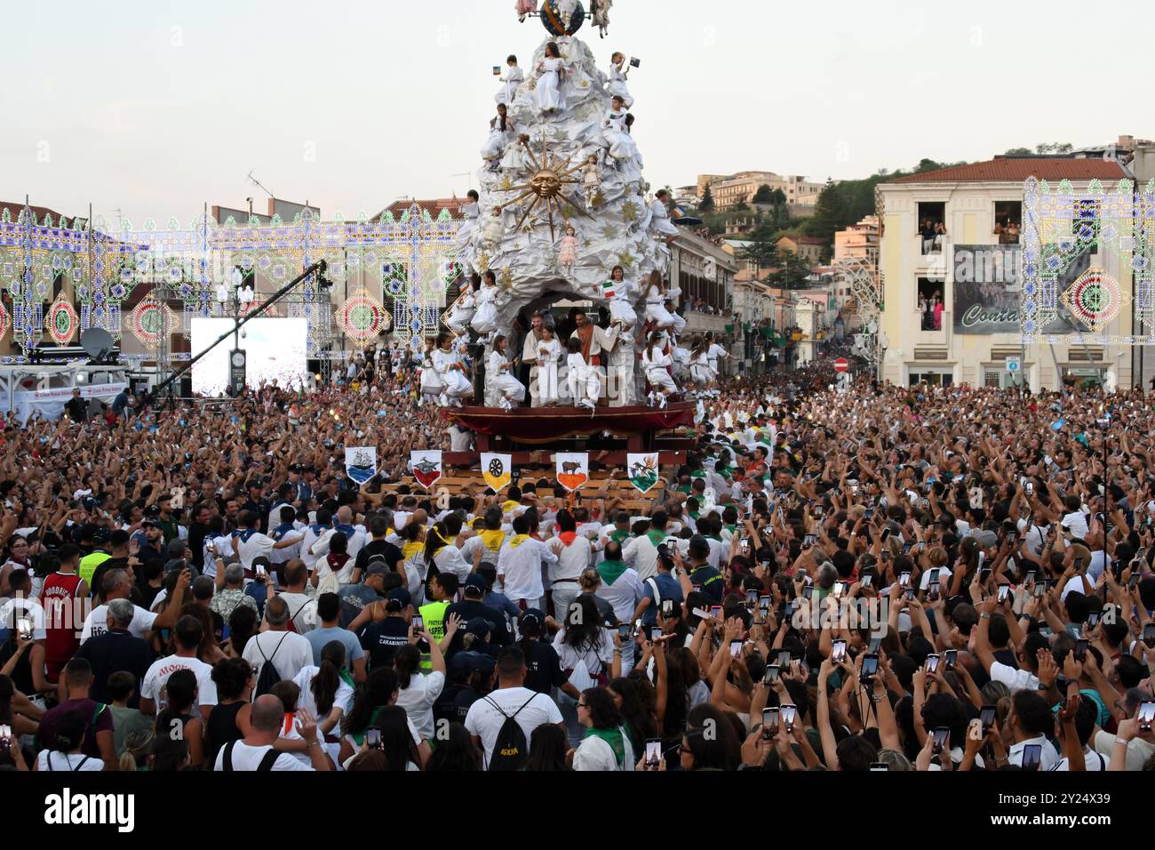Palmi Reggio Calabria 25 aug 2024 - Varia di Palmi, la Varia Stock ...