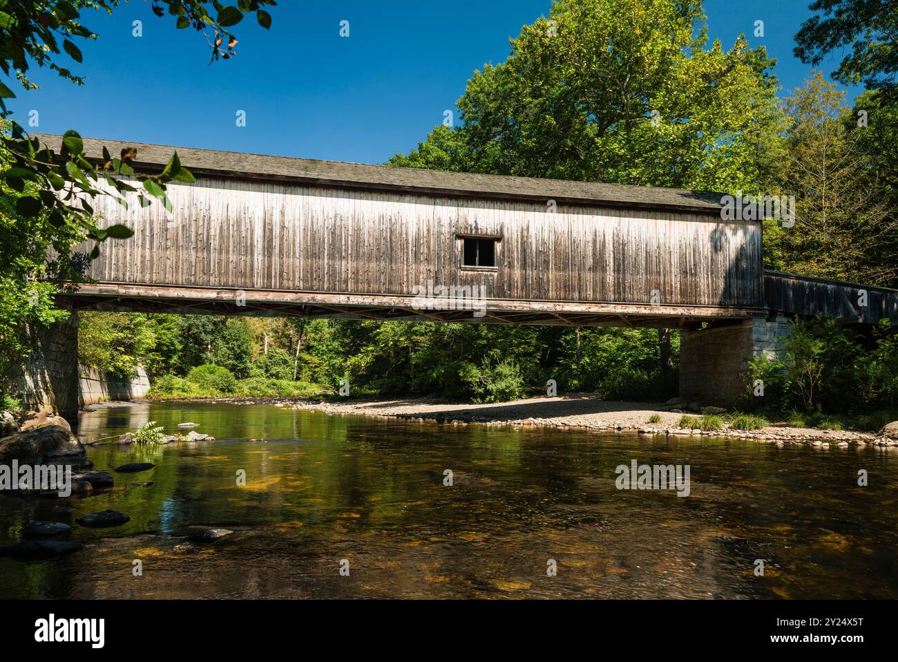 Comstock's Bridge East Hampton, Connecticut, USA Stock Photo - Alamy