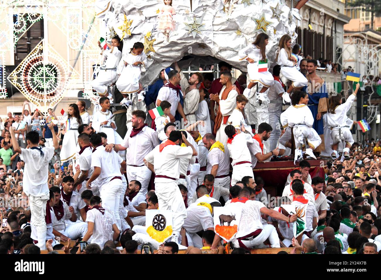 Palmi Reggio Calabria 25 aug 2024 - Varia di Palmi, la Varia Stock ...