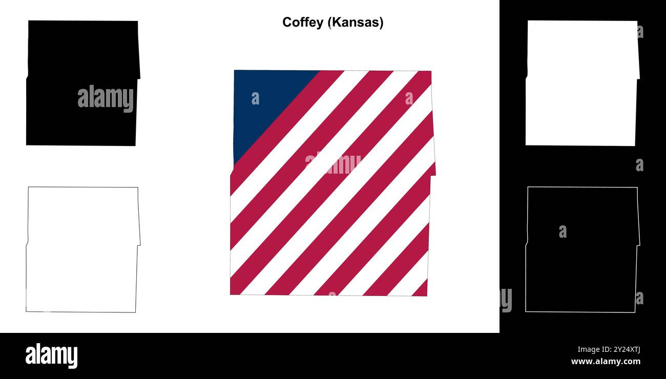 Coffey map Stock Vector Images - Alamy