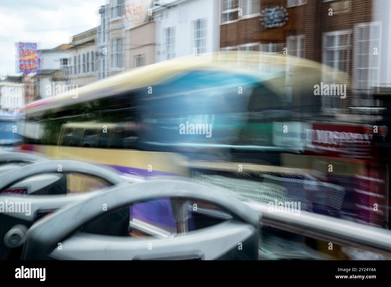 Abstract of Bus Stock Photo - Alamy