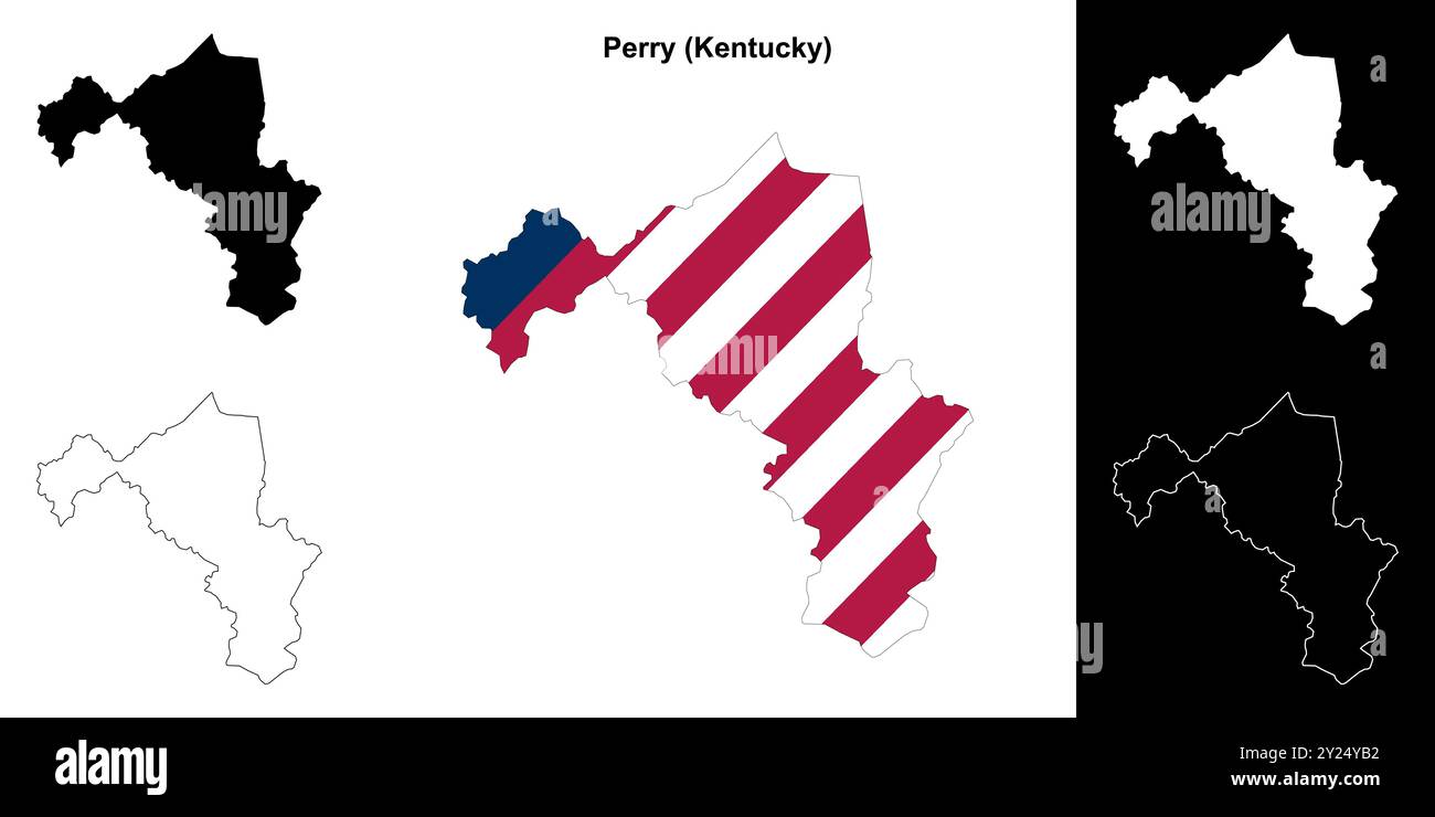 Perry County (Kentucky) outline map set Stock Vector Image & Art - Alamy Perry County (Kentucky) outline map set Stock Vector Image & Art - Alamy
