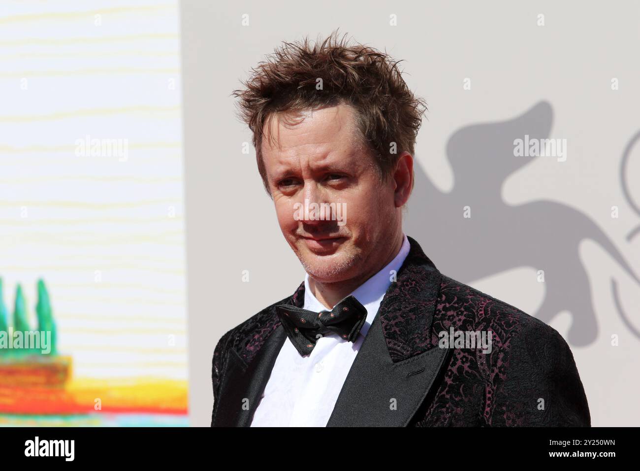 Italy, Lido di Venezia, September 07, 2024: Chad Lindberg attends the ...