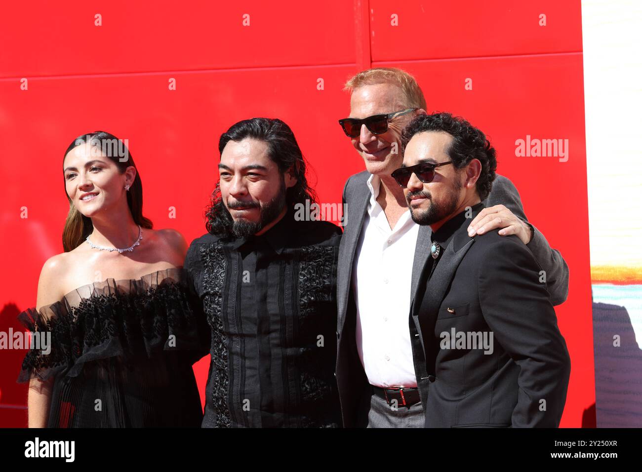 Italy, Lido di Venezia, September 07, 2024: Isabelle Fuhrman, Bernardo ...