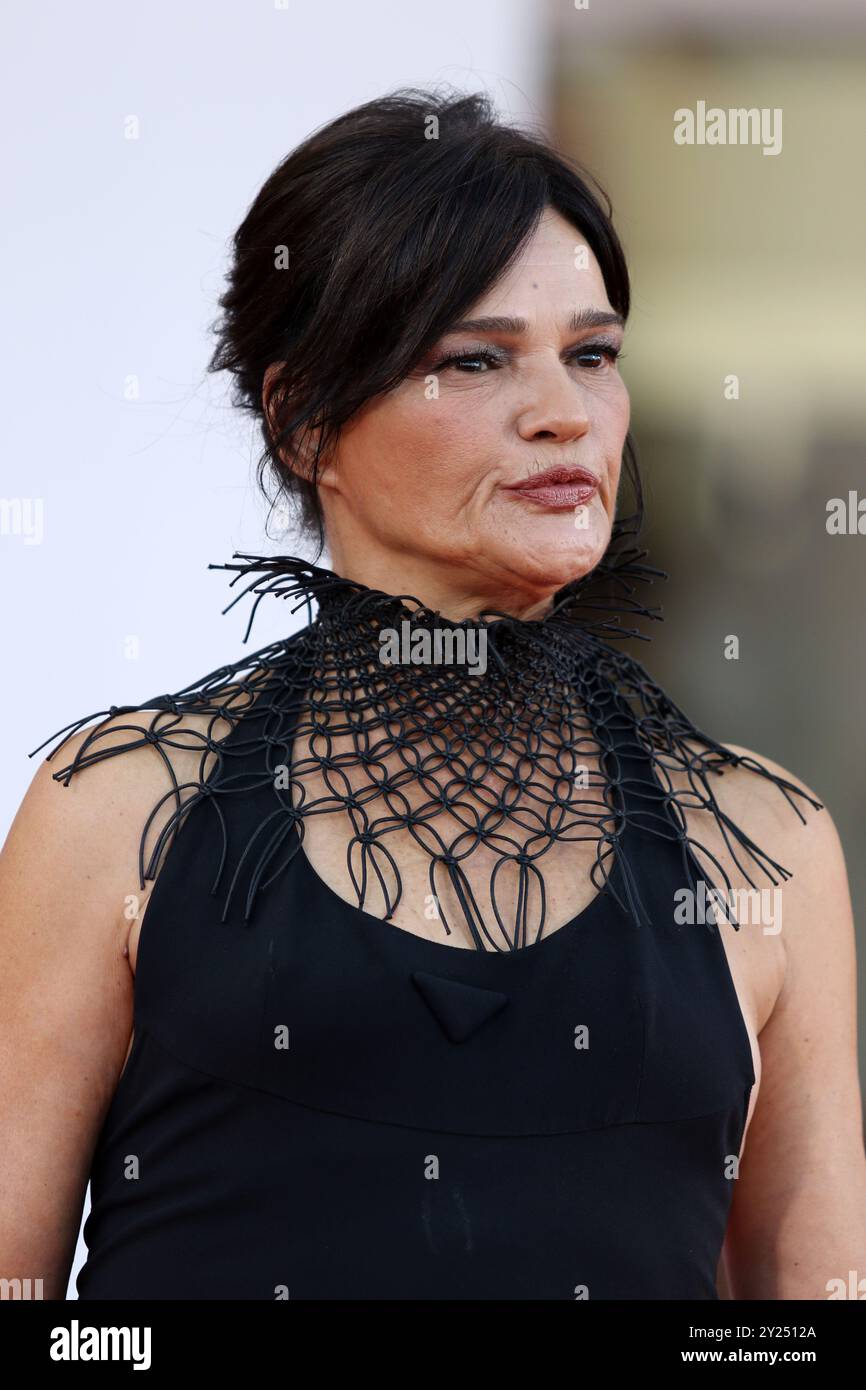 Italy, Lido di Venezia, September 07, 2024: Chiara Caselli attends the ...