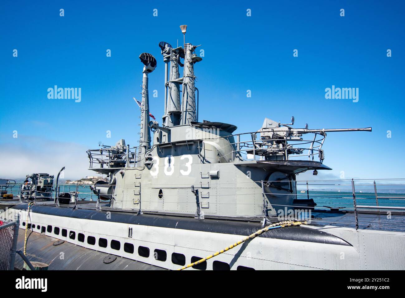 San francisco, California. August, 2024. USS Pampanito (SS-383), a ...