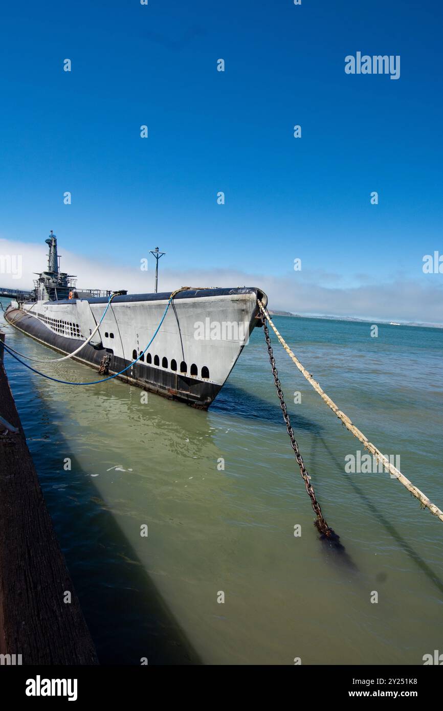 San francisco, California. August, 2024. USS Pampanito (SS-383), a ...