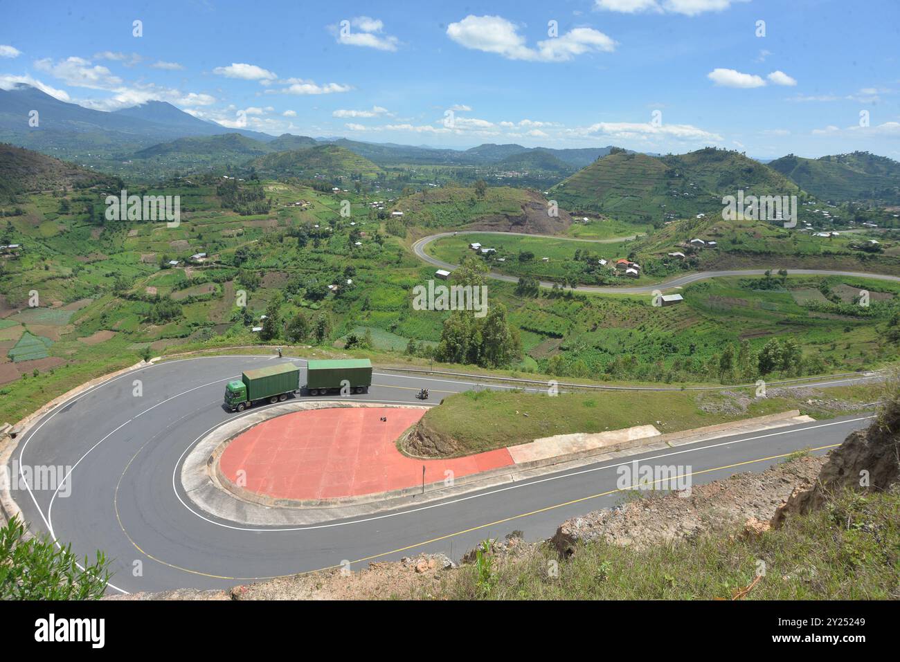 Kisoro Road Uganda Stock Photo - Alamy