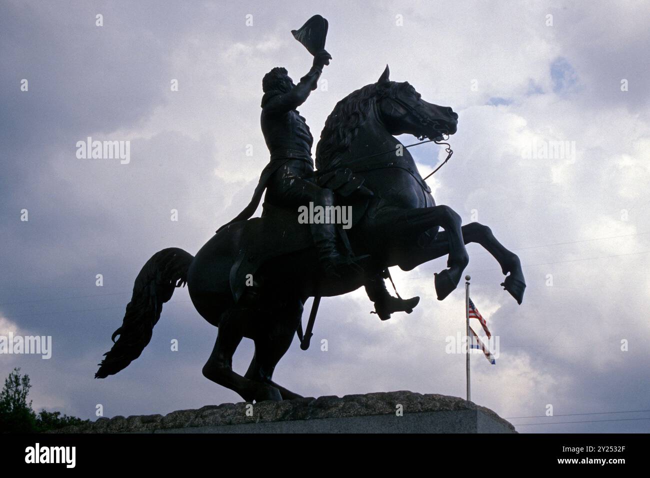 The Jackson Statue in New Orleans, Louisiana, USA Stock Photo - Alamy