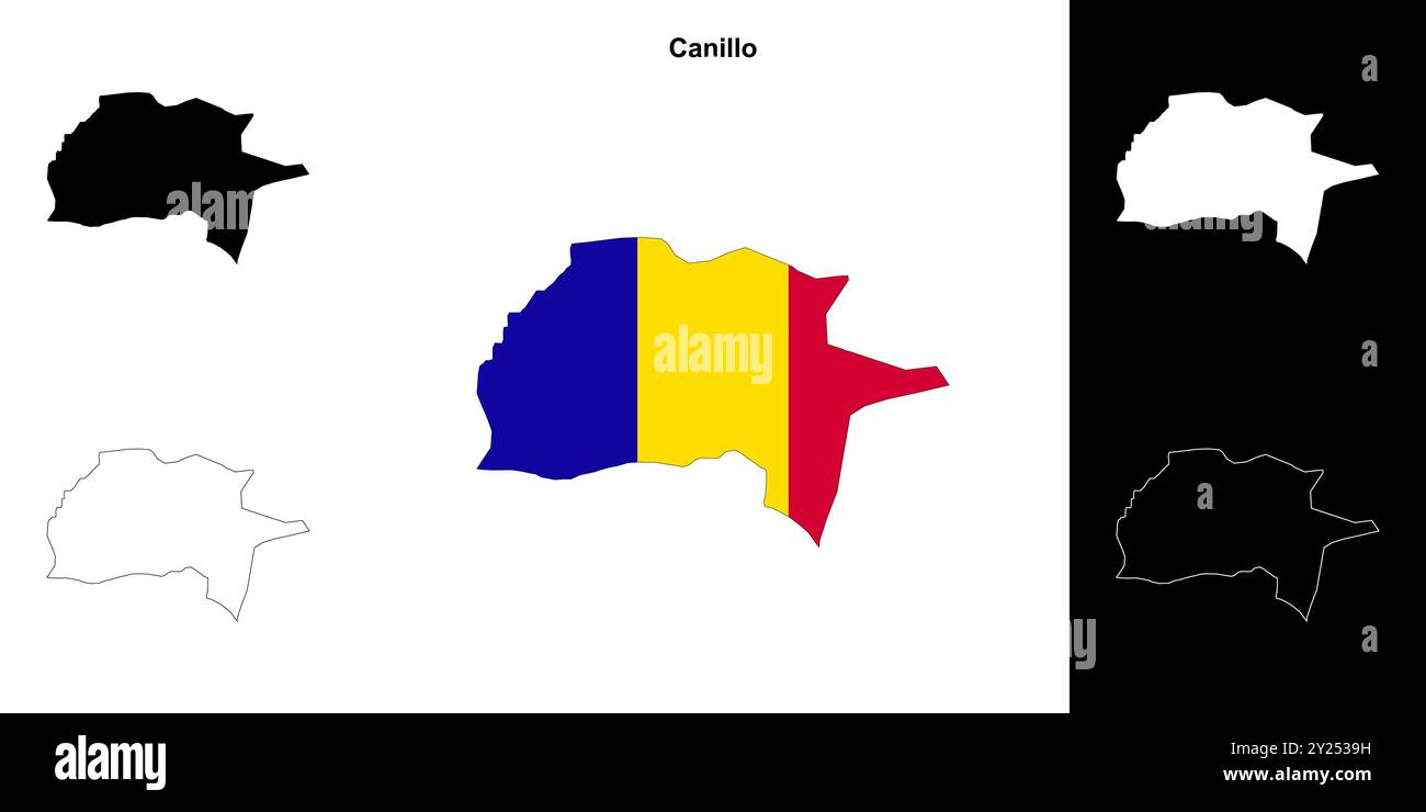 Canillo map Stock Vector Images - Alamy